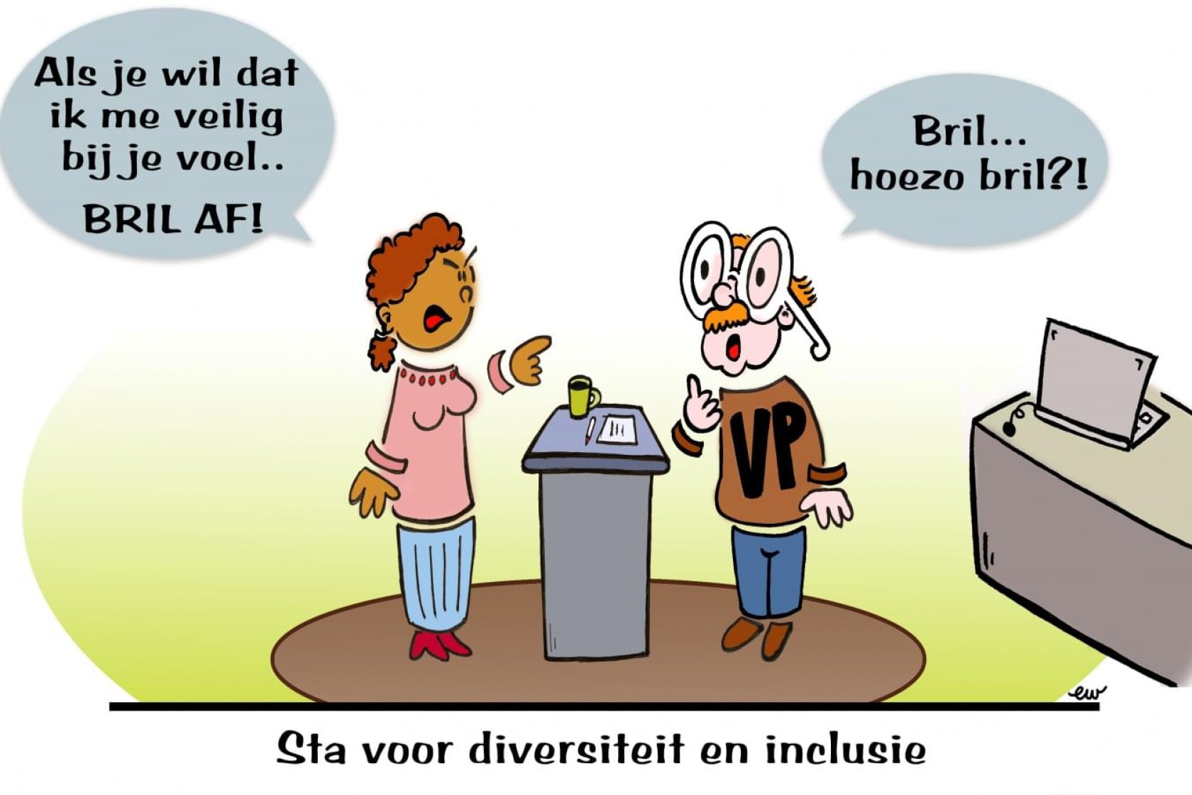 "Jij kijkt door een witte bril" - Marcel van Oss - LVV