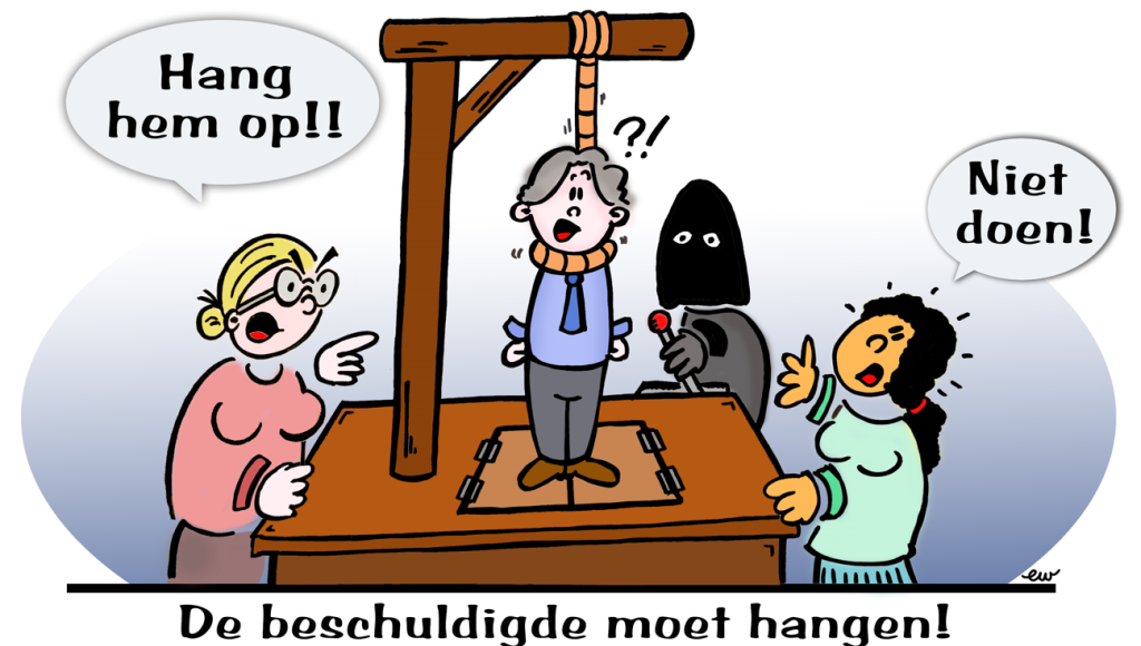 "De beschuldigde moet hangen" - Marcel van Oss - LVV